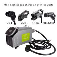 China Portable Pile 10% off DC 40KW GBT Solar EV Charger Fast Charging Station Input Voltage 260V-475V Output Current 66A/120A for sale