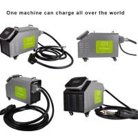 China Portable Pile 10% off DC 40KW GBT Solar EV Charger Fast Charging Station Input Voltage 260V-475V Output Current 66A/120A for sale