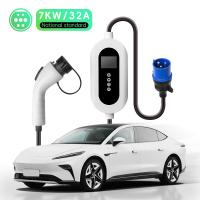 China DC Fast EV Charger 7kW Portable Home EV Charger EV Charger Battery Car Portable for sale