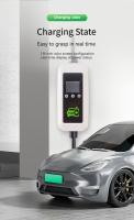 China E-mingze Wholesale EV Portable Car Charger with Screen Portable Ev Charger Electric Vehicle Charging Station 3.5kw AC 16a Gbt for sale