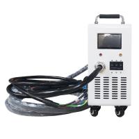 China GB/T Connectors 1 220v Fast Charging Pile Dc 7kw Movable Fast Dc Ev Charger Station For Electric Vehicle Eco-Friendly for sale