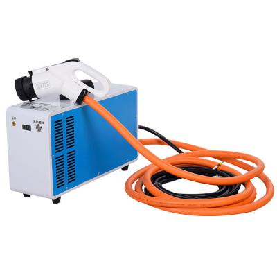 China Smart DC Fast Portable EV Charger Station Electric with 7kW Output Power and CHAdeMO CCS Connectors for sale