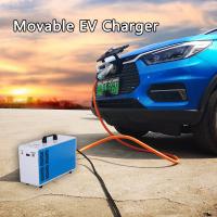 China Smart DC Fast Portable EV Charger Station Electric with 7kW Output Power and CHAdeMO CCS Connectors for sale