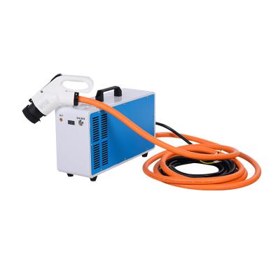 China Home Fast Charging 20A Output Current Portable 7kW DC EV Charger with USB Port OCPP 1.6 Certification for sale