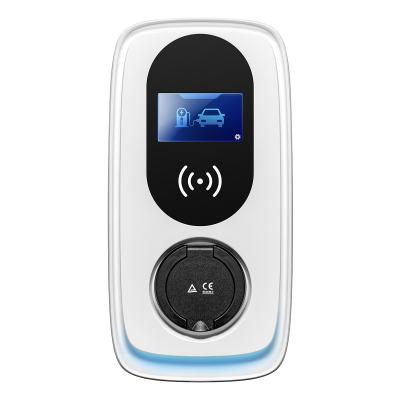 China Fast EV AC Charging Commercial CCS2 22kw Wall Mounted EVSE Car Charging Station with Nominal Input voltage 380V±20% for sale