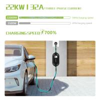 China 32A 22KW Type 2 3 Phase EV Charging Stations For EU Standard Home Electric Vehicles for sale