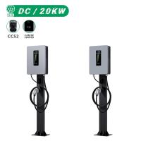 China E-Mingze High Performance 20KW DC Column Charging Pile CCS2 EV Charger New High Output Power Electric Vehicle Charging Station for sale