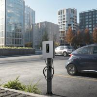 China Overcurrent Protection E-Mingze 2024 Model 20kw GBT DC Fast 50A Wall Mounted EV Charger for Residential Charging Station for sale