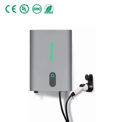 China Temperature Protection E-mingze Wall Dc GBT Ev Charger 7KW Charging Station 32A Wallbox for Fast Electric Car Charging for sale