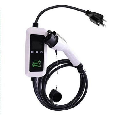 China Portable 3.5KW 16A J1772 Electric Vehicle Charger With Leakage And Temperature Protection for sale