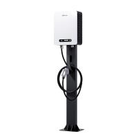 China 7KW E-mingze CCS2 Column Electric Car Charger Color Screen DC Fast Charging Station with Security Overvoltage Protection for sale