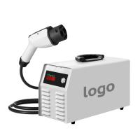 China 7KW DC Fast Charger 32A Waterproof Easy Carry EV Charging Station with and No-load Socket In/Pull Out 10000 Times by E-mingze for sale