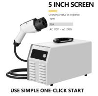 China E-Mingze High Quality 7KW Portable DC GBT Fast Charger New Condition EV Charging Station Household Use Electric Charging Station for sale