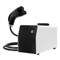 China CCS2 Interface Standard 7KW Movable DC EV Charger for Easy Handling and Security for sale