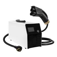 China 7KW Portable DC EV Charger Electric Vehicle 32A CCS1 DC Fast Charging Station with Overcurrent Protection by E-mingze for sale