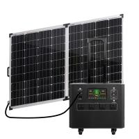 China 4.6kWh Solar Mobile Charging Station With LCD Display Easy Monitoring Temperature Protection for sale