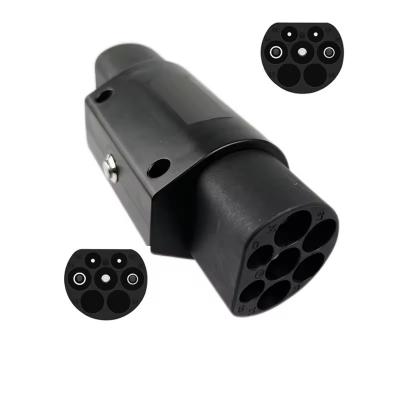 China PC Copper 7KW Energy Electric Vehicle 220V Charging Pile Adapter Type2 to GBT 32A for Your Benefit for sale