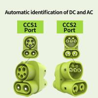 China 250kw 250A CCS1 to CCS2 EV Connector Fast Charging DC Charging Adapter for Green Energy Electric Vehicle Charging Solutions for sale