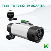 China CE Approved 7KW 32A 220V NACS TO TYPE2 Adapter with lock charging head EV Charger Connector Adapter for Electrical Cars Portable artifact for sale