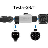 China Nacs to Gbt Style EV Charger Adapter 7kw 220V Compatible with Nacs and GBT Portable 32A Adaptor Car Charging Converter for sale
