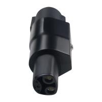 China Car Side Plug J1772 to Sae Tesla Adapter TSL Fast Charging Connector Tesil Socket Switch Adaptater AC EV Charger Converter for sale