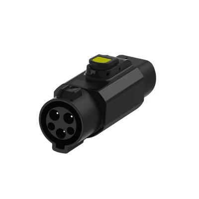 China Best Type1 EV Charger Adapter 220v Car side Plug for GB/T 32A Electric Vehicle Charging Equipment for sale