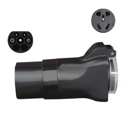 China V2L EV Charging Connector PC Copper GBT Car Charger Converter 16a 240v IP Grade IP55 for sale