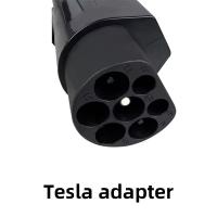 China Car side Plug Portable Ev Charger GB car To forTesla Ev Charger Adapter 32a Convertor for Tesla Ev Car Charger Adapter for sale