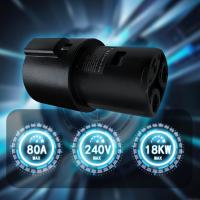China 18KW Portable Car Ev Charger Type 1 to NACS Connector Outlet Adapter Electrical Outlets Electric Outlet for Charging Needs for sale