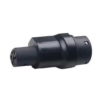 China 220v Black Electric Vehicle GBT to Tesla Adapter 7kw Ev Socket Charging Function for EV Charging Adapter for sale