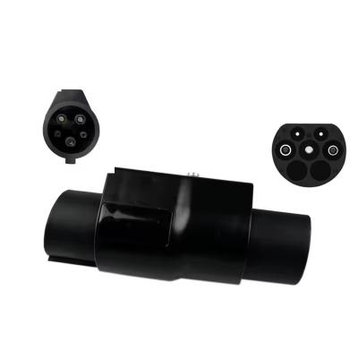 China Electric Cars Charger Converter Type2 To Type1 with Materials and 240v Input Voltage for sale