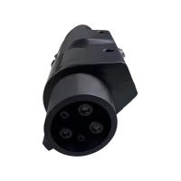 China Black 7KW 32 Amp T To J1772 Charging Adapter NACS Connector Socket Switch Adapter EV Charger Converter with SAE plug for sale
