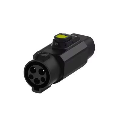 China 7KW Output Power 32A Output Current EV Charger Adapter Type 1 to GB/T Car Adapter for GBT Chinese Plug for sale