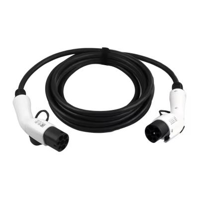 China PC Copper GBT 16a EV Patch Cord for 3.5KW Electric Cars 1Meters Cable Length and Wireless Pile for sale