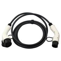 China 1Meters Length 32AMP Rated EV Charging Extension Cable for Electric Vehicle Charging Station and Type2 Plugs Compatibility for sale