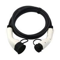 China 1Meters Length 32AMP Rated EV Charging Extension Cable for Electric Vehicle Charging Station and Type2 Plugs Compatibility for sale