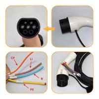 China Type2 16A EV Charging 5m Connect Line 3.5kW EV Single Gun for 220V AC Input Voltage for sale