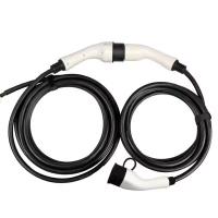 China 16A AC Type 2 Extension Charging Cable for Electric Car and Rated Current 16A and Purpose Retrofit/Upgrade and Length 16ft for sale