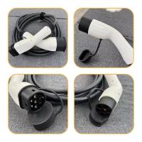 China 16A AC Type 2 Extension Charging Cable for Electric Car and Rated Current 16A and Purpose Retrofit/Upgrade and Length 16ft for sale