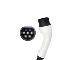 China 16A AC Type 2 Extension Charging Cable for Electric Car and Rated Current 16A and Purpose Retrofit/Upgrade and Length 16ft for sale
