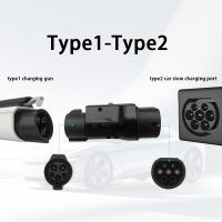 China 220V 32A 7KW Type1 to Type2 Electric Car Adapter Output Current 32A Purpose for Retrofit/Upgrade for sale