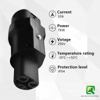 China 7KW Input Voltage 220v GBT to Tesla EV Charge Adapters Chargers ev charger connector gbt charging pile to tesla car ev adaptor for sale