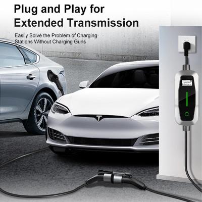 China UNI Portable Dustproof Energy Fast Electric Vehicle 5m 10m Ext Extension Cable for sale
