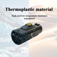 China Electric Car Charging Converter Type1 to Type2 Ev Connector Retrofit/Upgrade 220V-250V Operation Voltage Customized Plug for sale