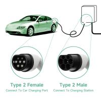 China 3.5kw Electric Vehicle Charging Line Portable Charging Station 16A Type 2 Extension for sale