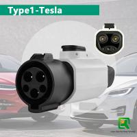 China Tesla EV Charger Adapter 7KW 220V AC Condition 32A Output for NACS Car Charging Pile TYPE1 to Tesla Interface Standard for sale