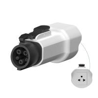 China 220V Electric Vehicle EV Charger Converter Adapter for Retrofit/Upgrade Type1 v2l 16A Discharge EVSE Charging Connector for sale