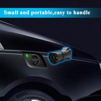 China 16A GBT V2L EV Charging Station Adapter Male Plug with Schuko Socket 220V AC For Electric Vehicle Charging Adapter for sale