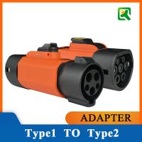 China PC Copper 7KW 32A J1772 to Type2 EV Charging Connector 220V Car Adapter Charger Type1 Charging Pile for Electric Vehicles for sale