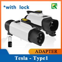 China 240V AC 32A AC Tesla to J1772/type1EV Car Charger Adapter for J1772 Car EV Charging Vehicles Convenient Charging Solution for sale